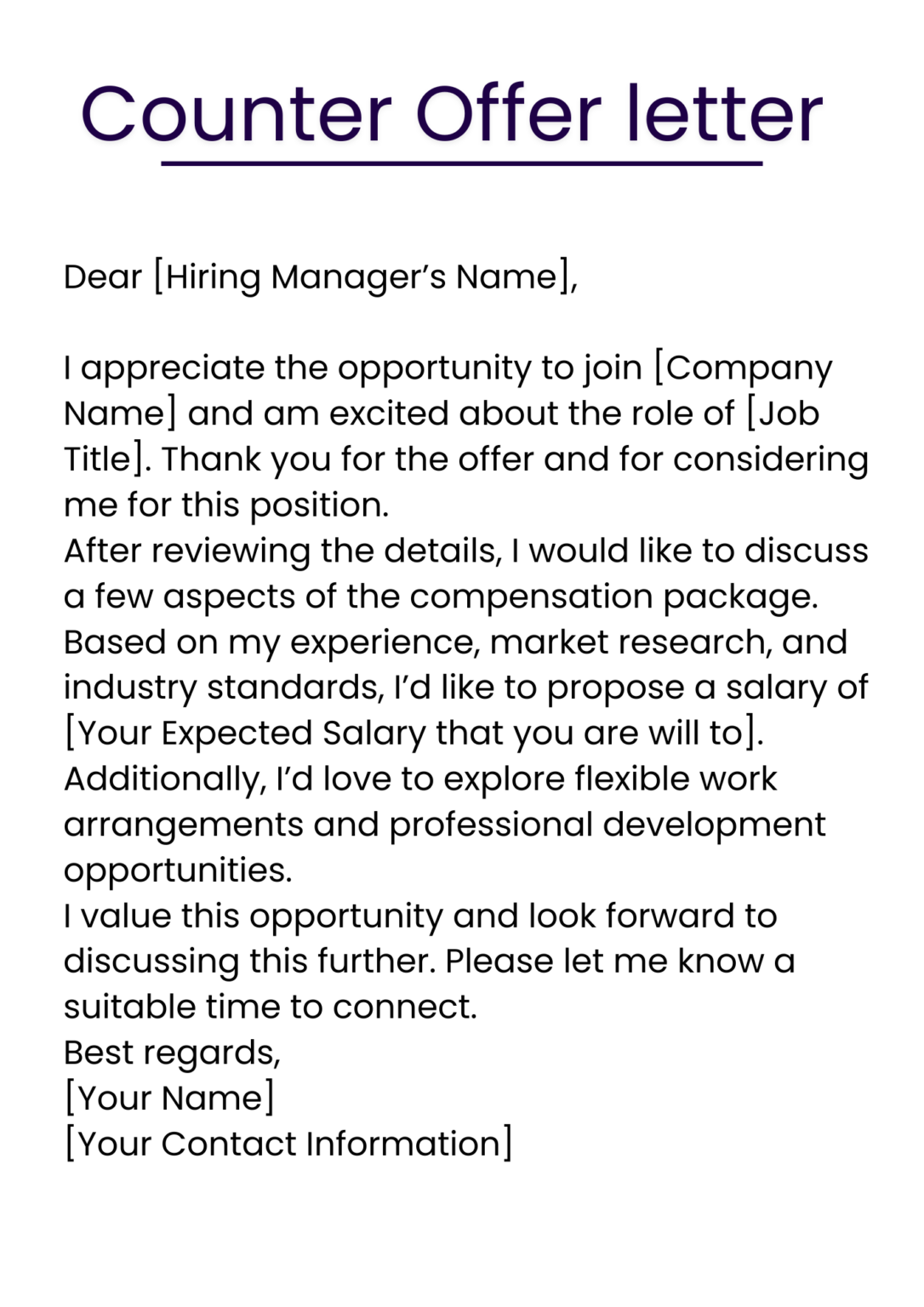 How to Counter a Job Offer & Negotiate Pay