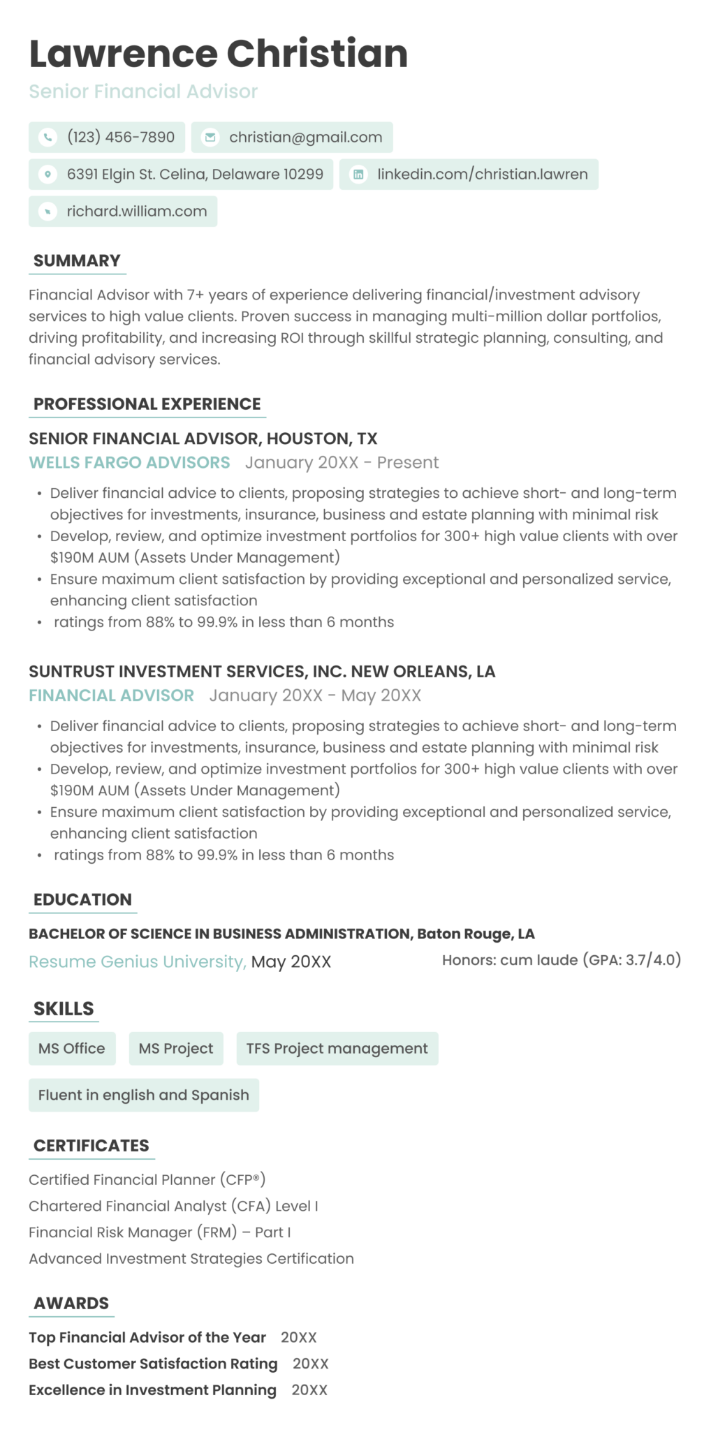 US Resume Guide 2026 (Format, Tips & Best Examples) - avua